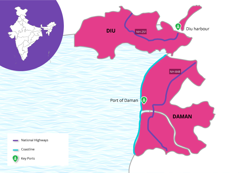 Dadra and Nagar Haveli and Daman and Diu Archives - IndBiz | Economic Diplomacy Division ...